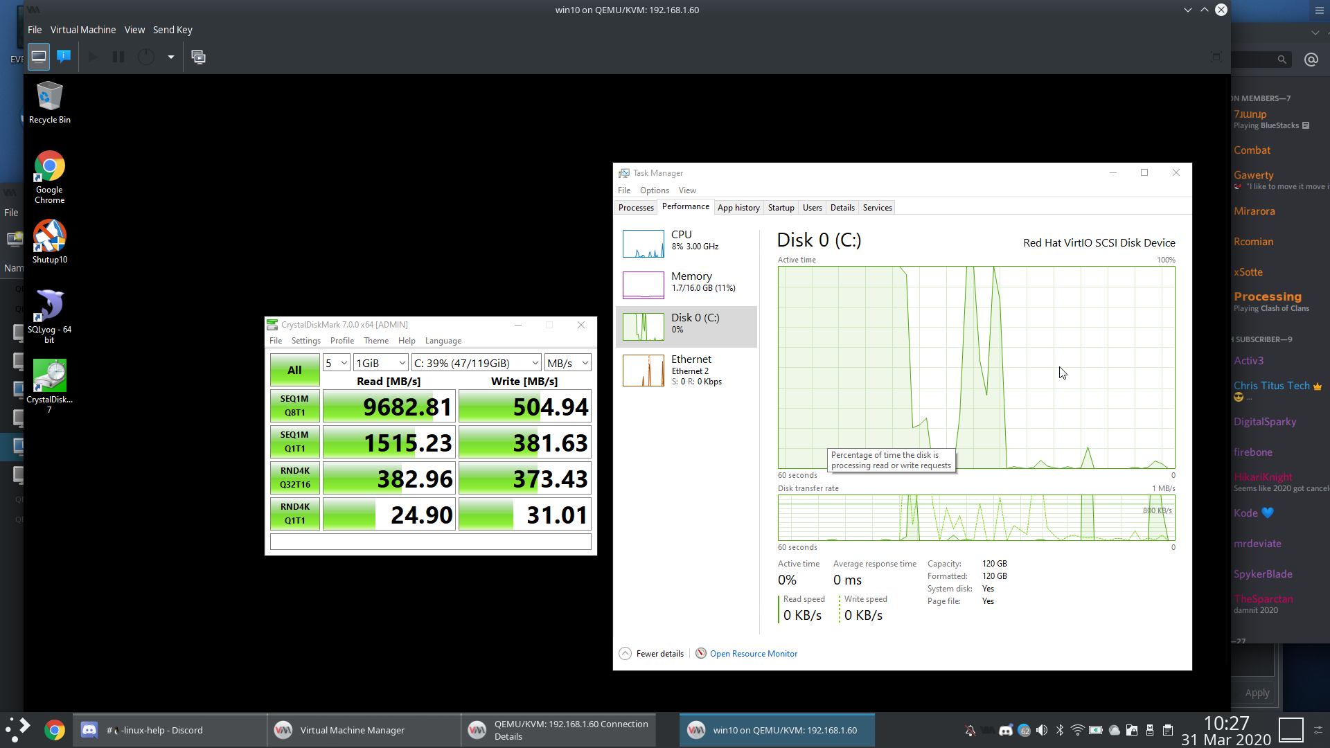 Which drives do you think should be used for each OS? : r/linuxquestions